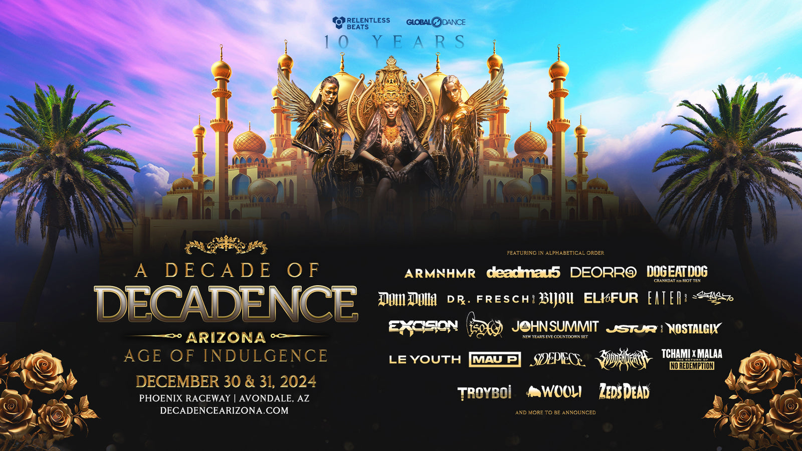 The Ultimate Guide to Decadence Arizona 2024 – iHeartRaves