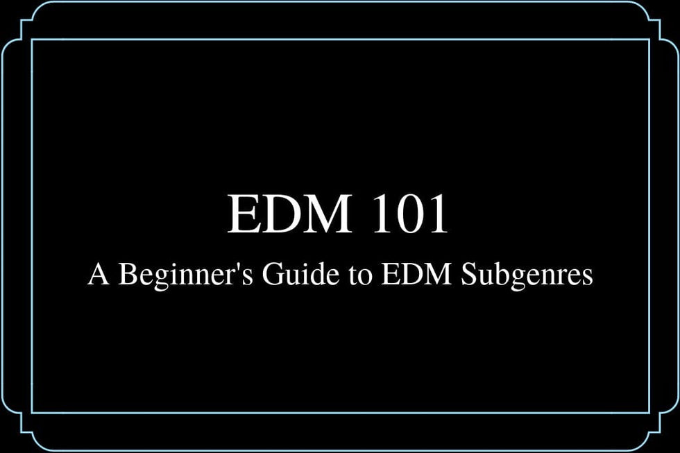 EDM 101: A Beginner’s Guide to EDM Subgenres | iHeartRaves