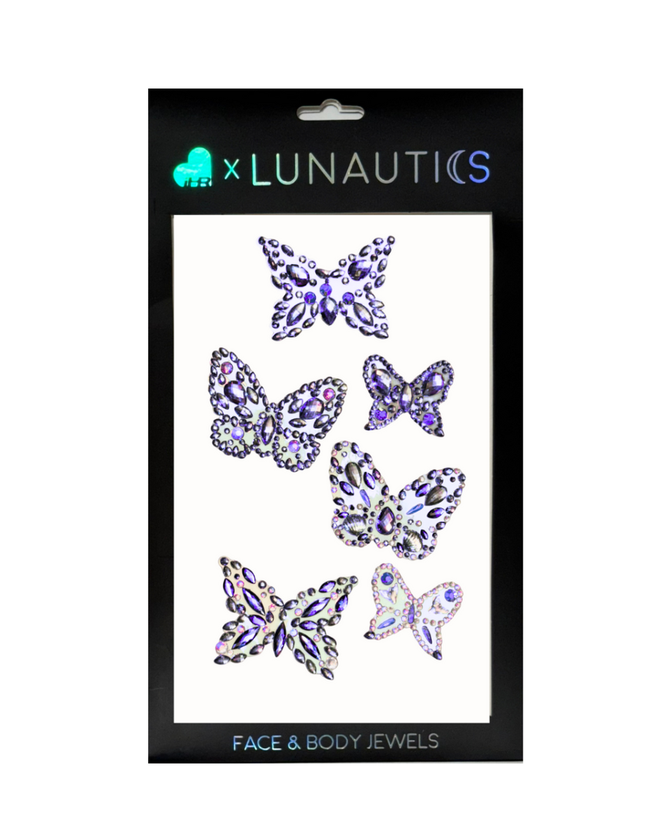 Lunautics x iHR Crystal Wings Body Jewels – iHeartRaves