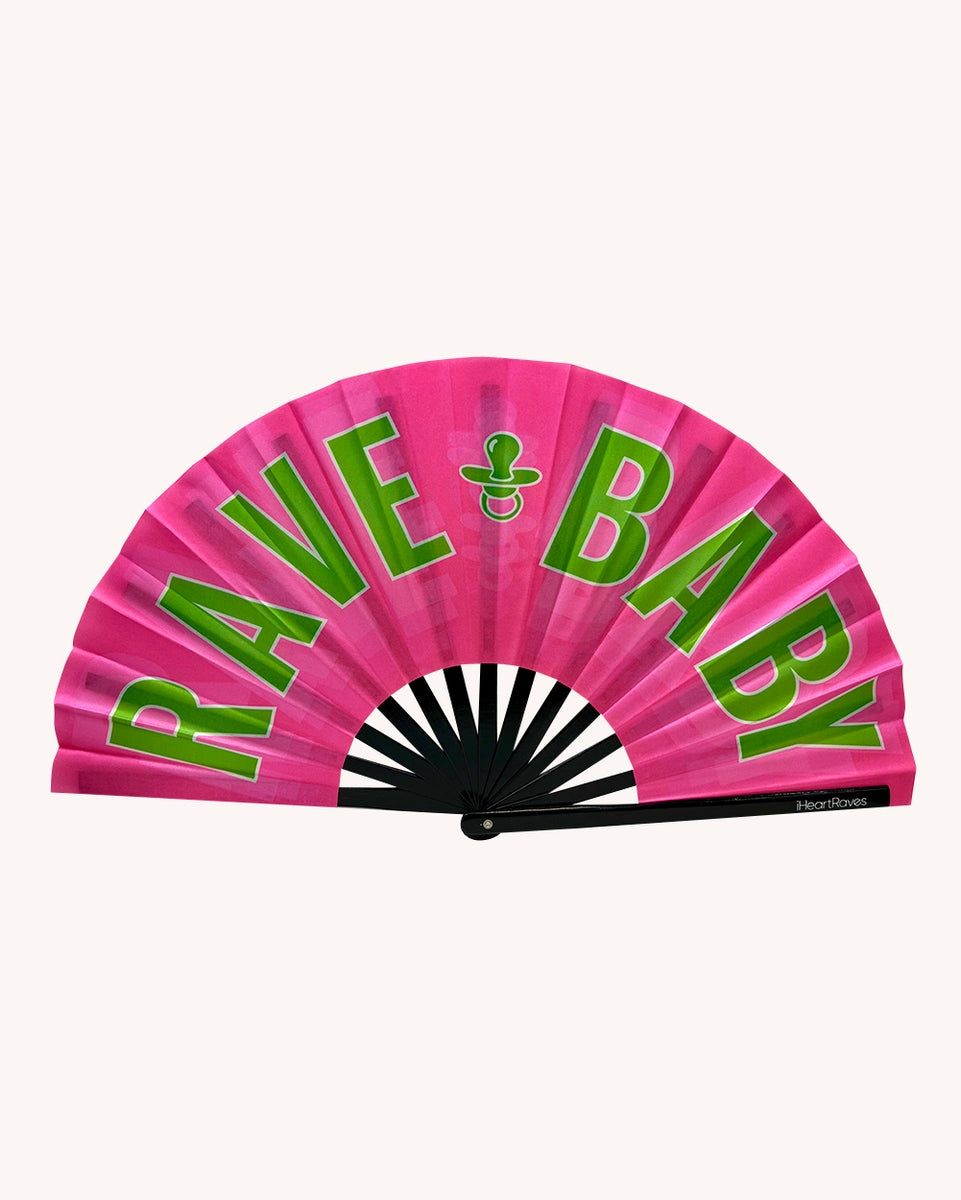 Rave Baby UV Reactive Hand Fan – iHeartRaves