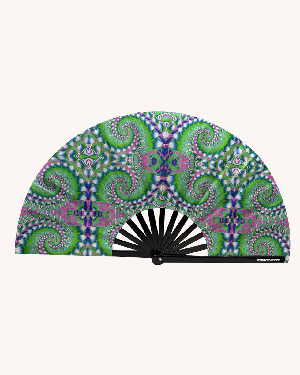 Spirit of the Forest UV Reactive Hand Fan – iHeartRaves