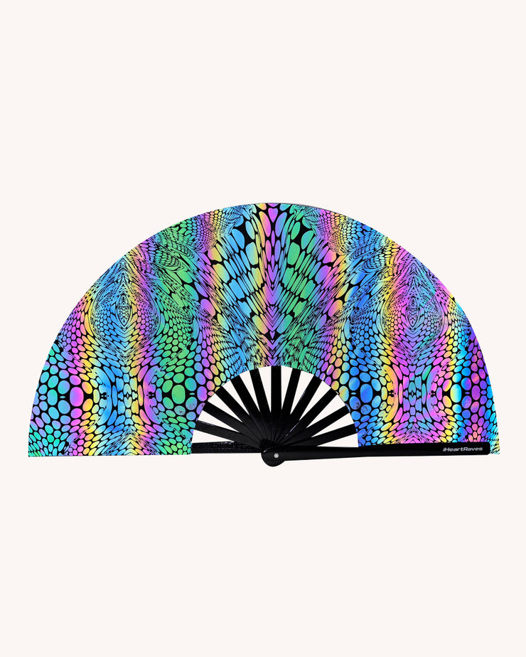 Viper Vision Rainbow Reflective Hand Fan – iHeartRaves