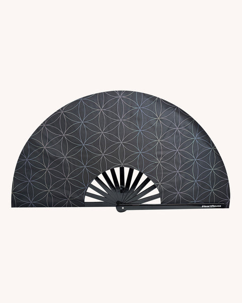 Glowkeeper Rainbow Reflective Hand Fan – iHeartRaves