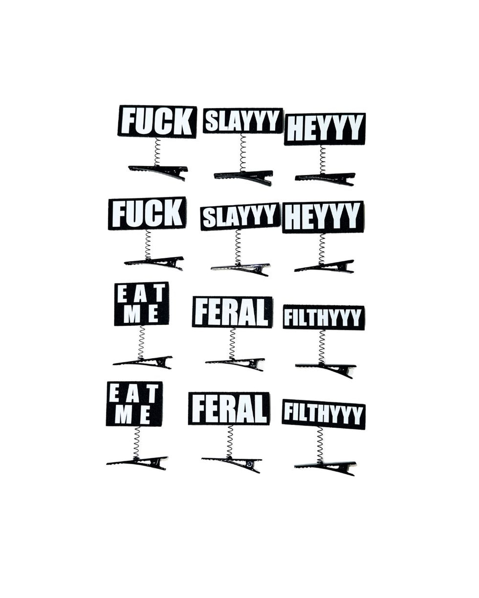 Feral Text Sprouts 12-pc Set – iHeartRaves