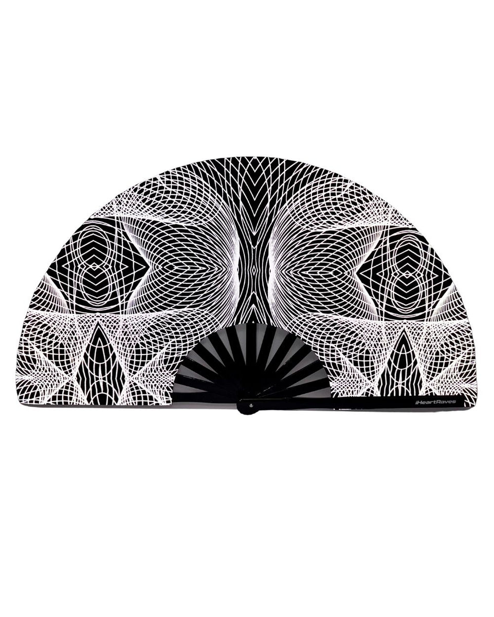 Flashbang Matrix Reflective Hand Fan – iHeartRaves