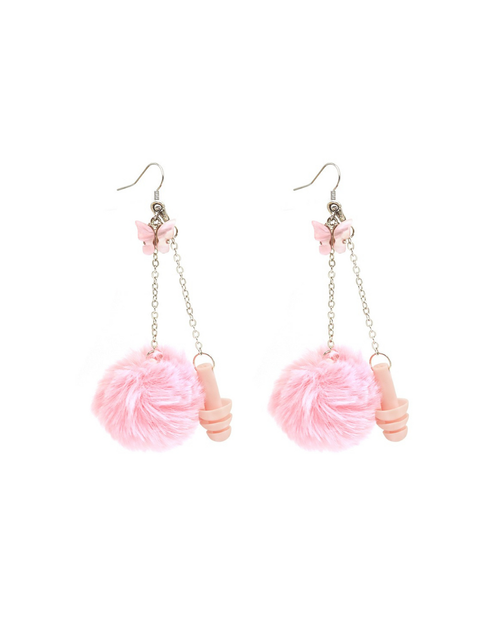 Fluff & Flutter Earplug Earrings – iHeartRaves