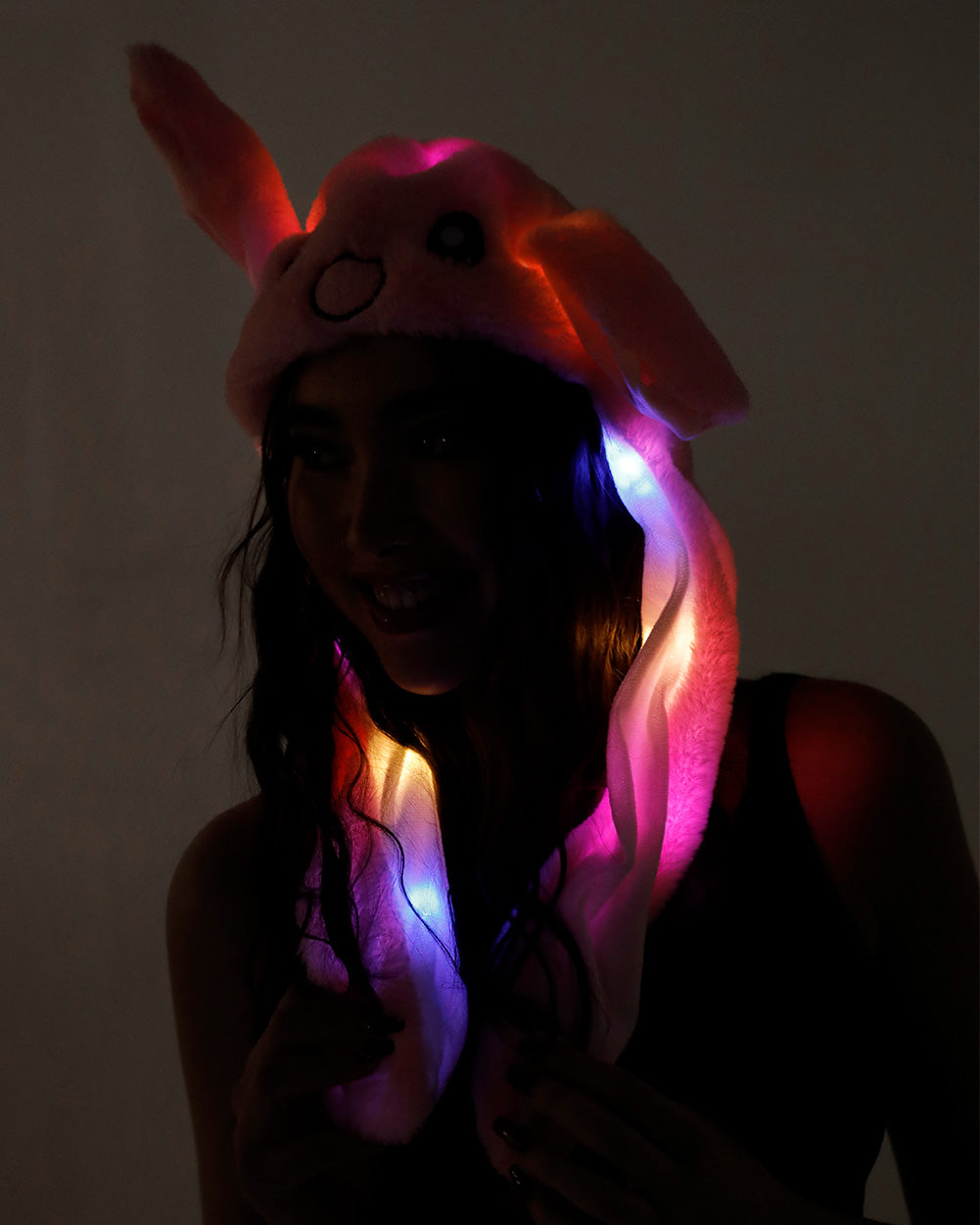 Glow Bunny LED Bucket Hat – iHeartRaves