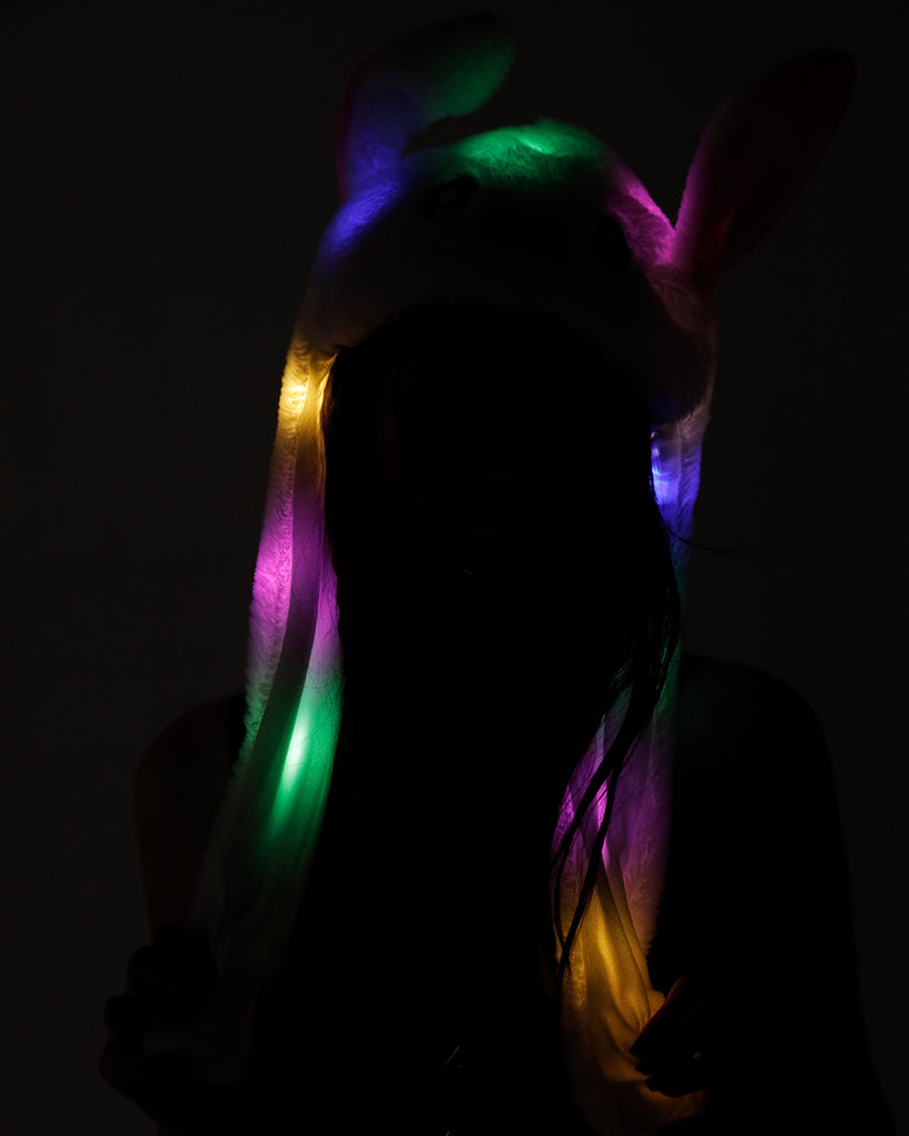 Glow Bunny LED Bucket Hat – iHeartRaves