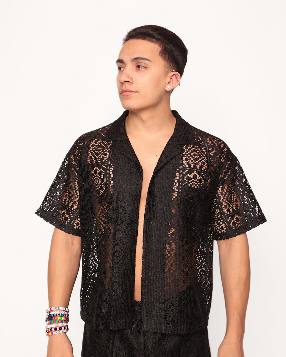 Got That Rizz Crochet Camp Shirt – iHeartRaves