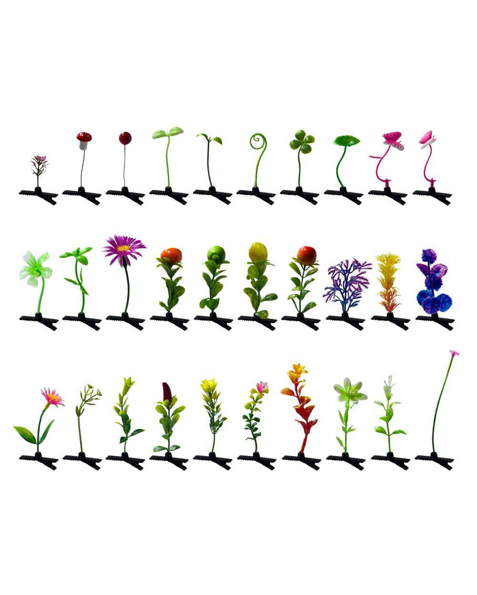 Groovy Garden Leaf & Flower Sprouts 30-pc Set – iHeartRaves