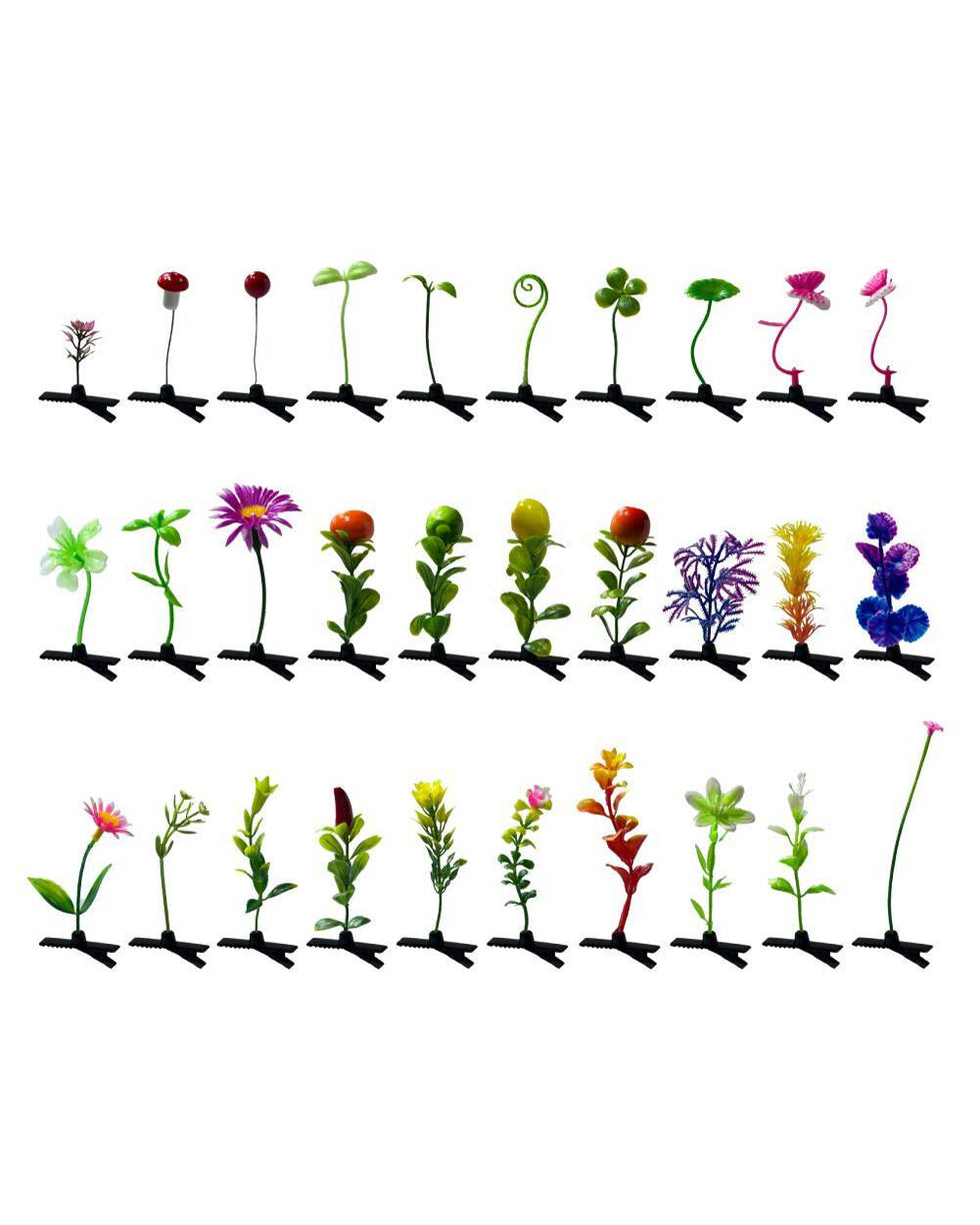 Groovy Garden Leaf & Flower Sprouts 30-pc Set – iHeartRaves