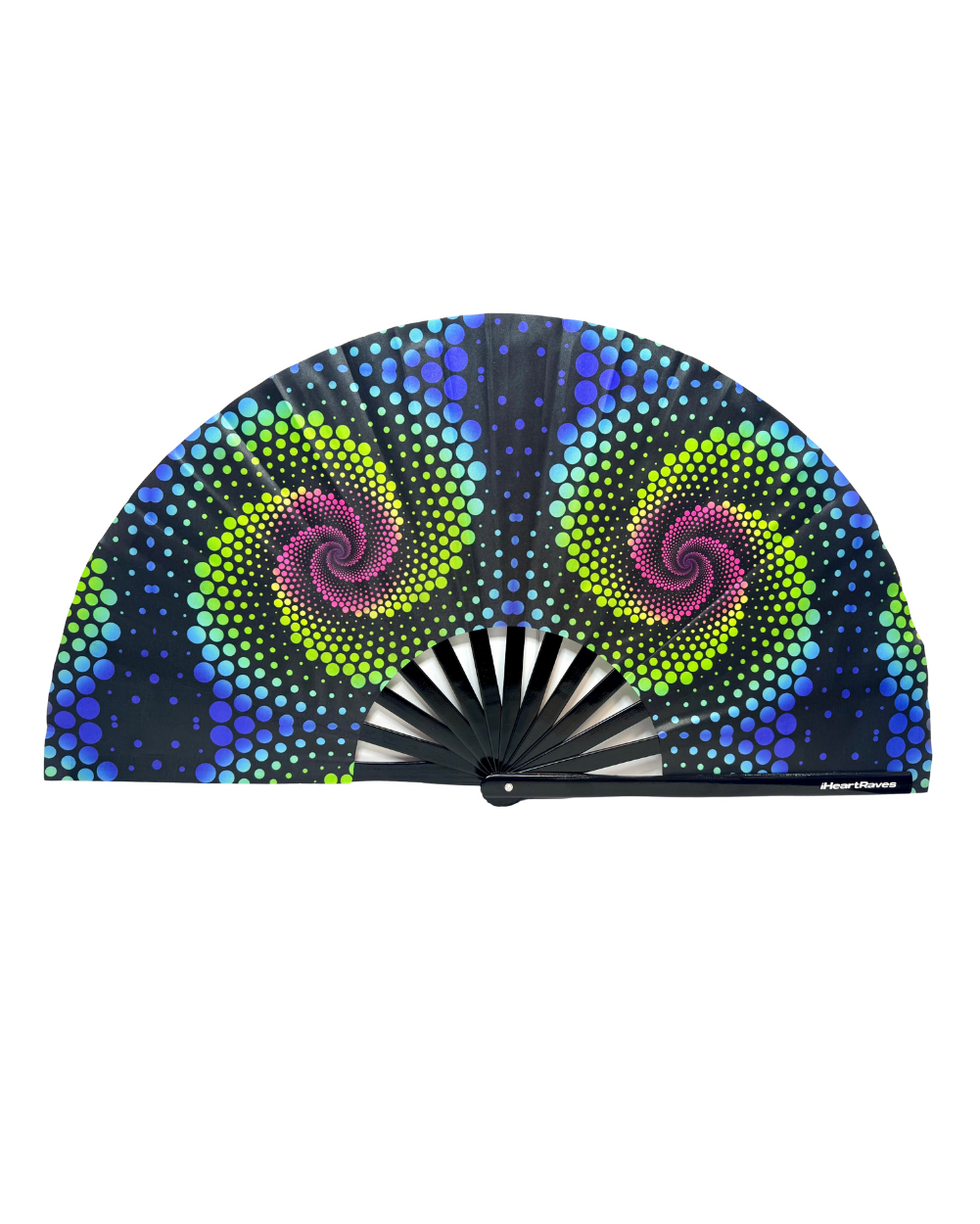 Hypno UV Reactive Hand Fan – iHeartRaves