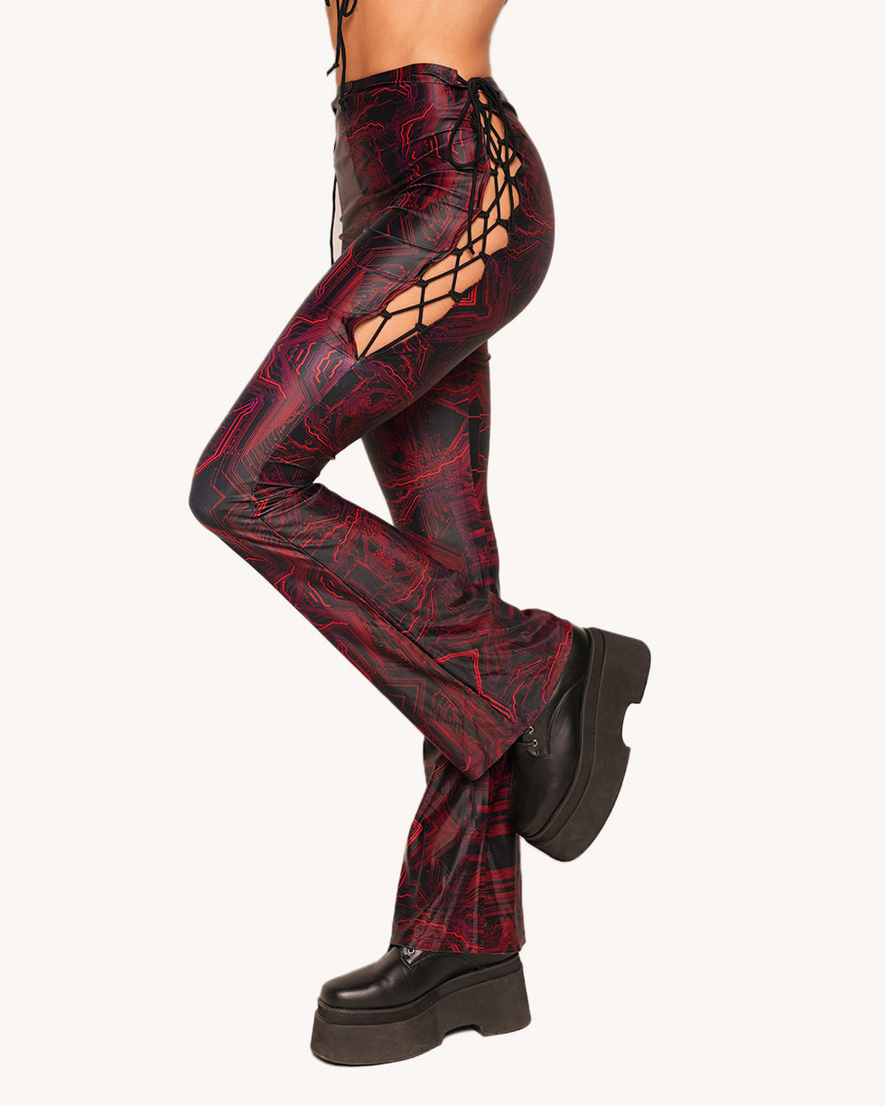 Infinite Matrix Bell Bottoms – iHeartRaves