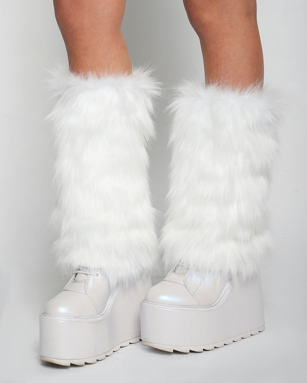 Pretty Privilege Fluffy Leg Warmers – iHeartRaves