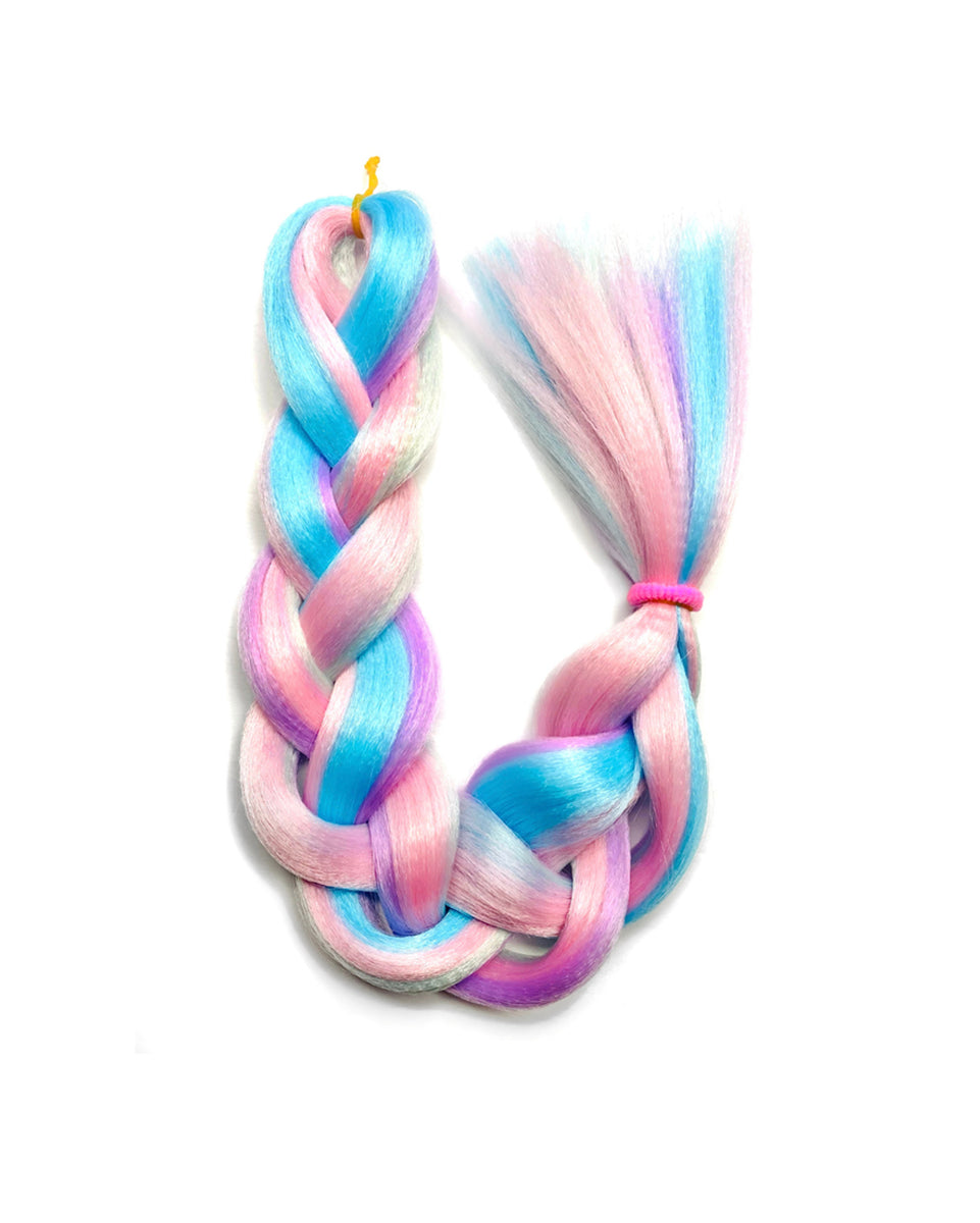 Lunita x iHR Ultraviolet Pastel Hair Extensions – iHeartRaves
